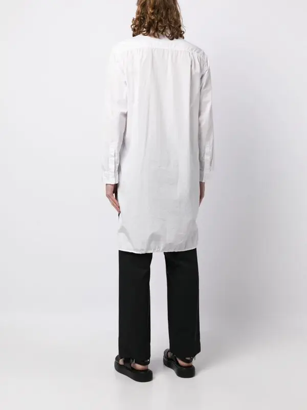 Yohji Yamamoto Collar-detailed Cotton Shirt