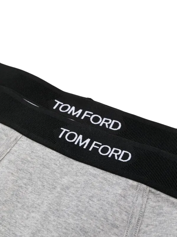 TOM FORD Logo-tape Detail Boxers - Black