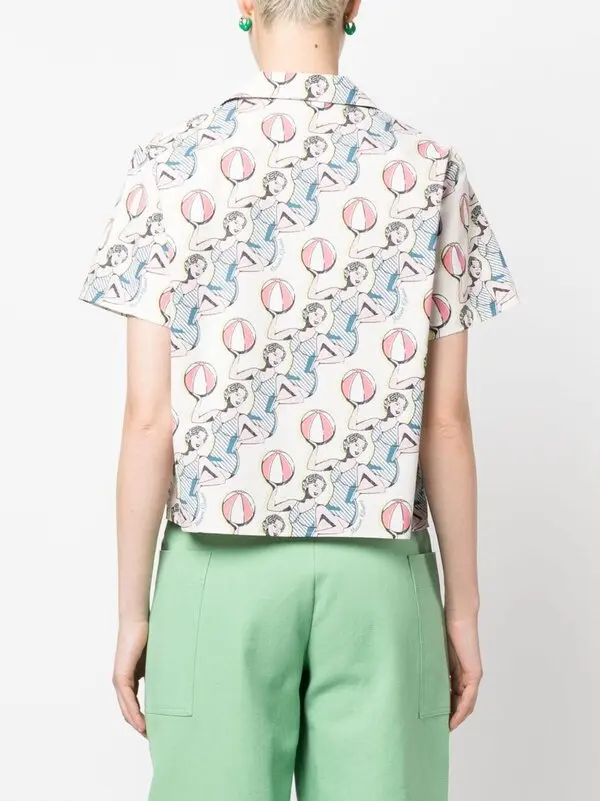 Maison Kitsuné Graphic-print Shirt
