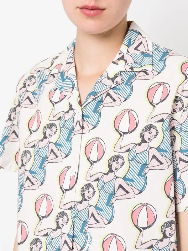 Maison Kitsuné Graphic-print Shirt