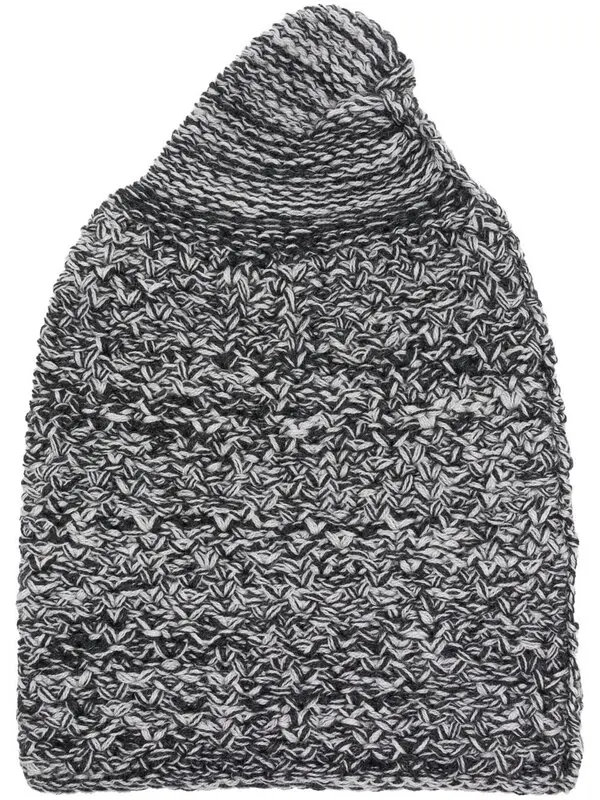 PRIVATE STOCK LABS Bullseye Knitted Beanie - Black