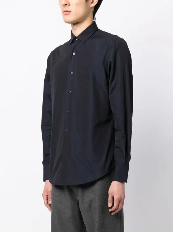 LANVIN Spread-collar Cotton Shirt
