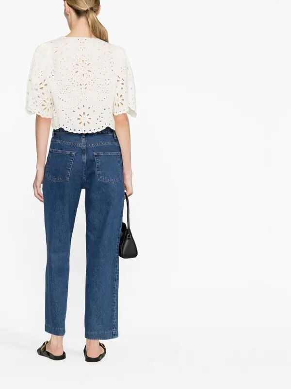 A.p.c. Cropped Straight-leg Jeans