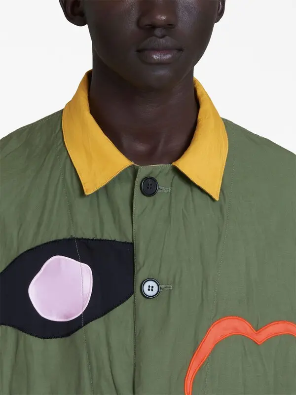 Marni Logo-patch Shirt Jacket