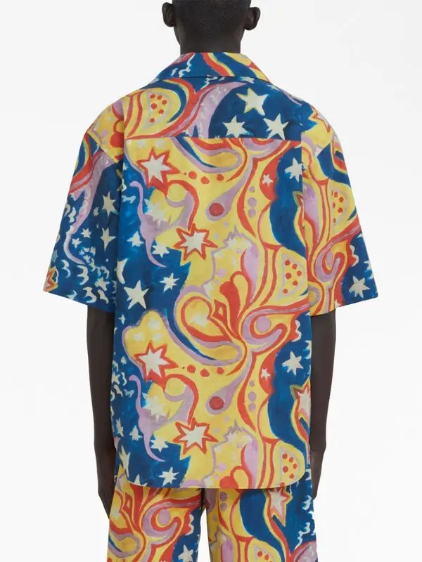 Marni Graphic-print Short-sleeved Shirt