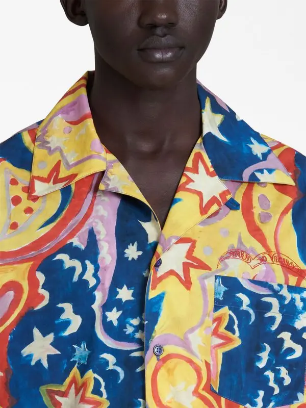 Marni Graphic-print Short-sleeved Shirt