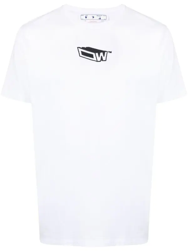 Off-White Graphic-print Cotton T-shirt