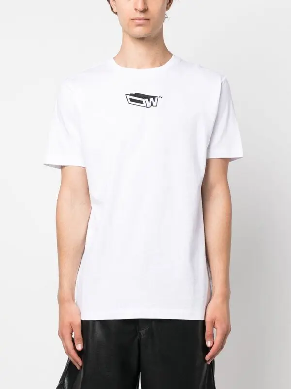 Off-White Graphic-print Cotton T-shirt