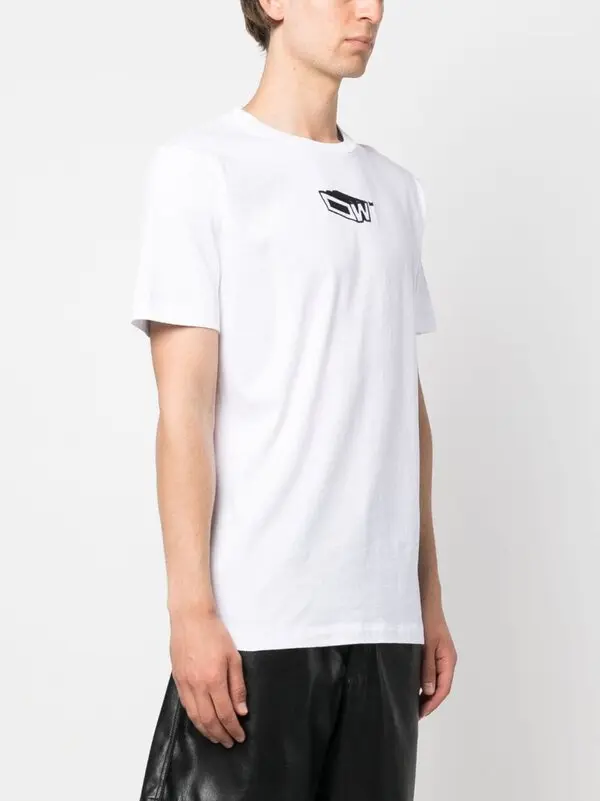 Off-White Graphic-print Cotton T-shirt
