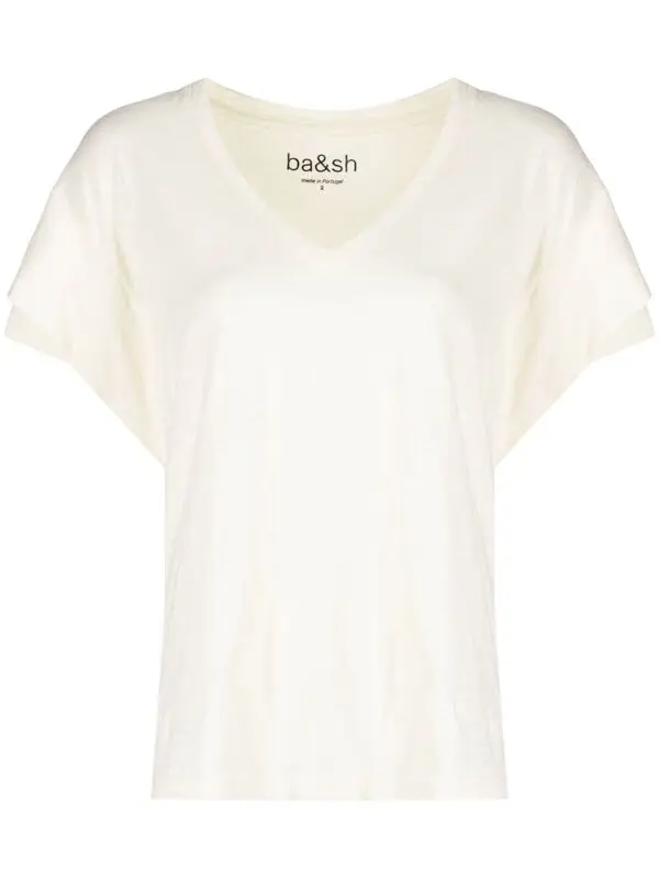 Ba&sh Viny V-neck T-shirt