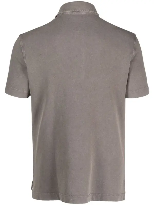 DRUMOHR Short-sleeve Polo Shirt - Neutrals