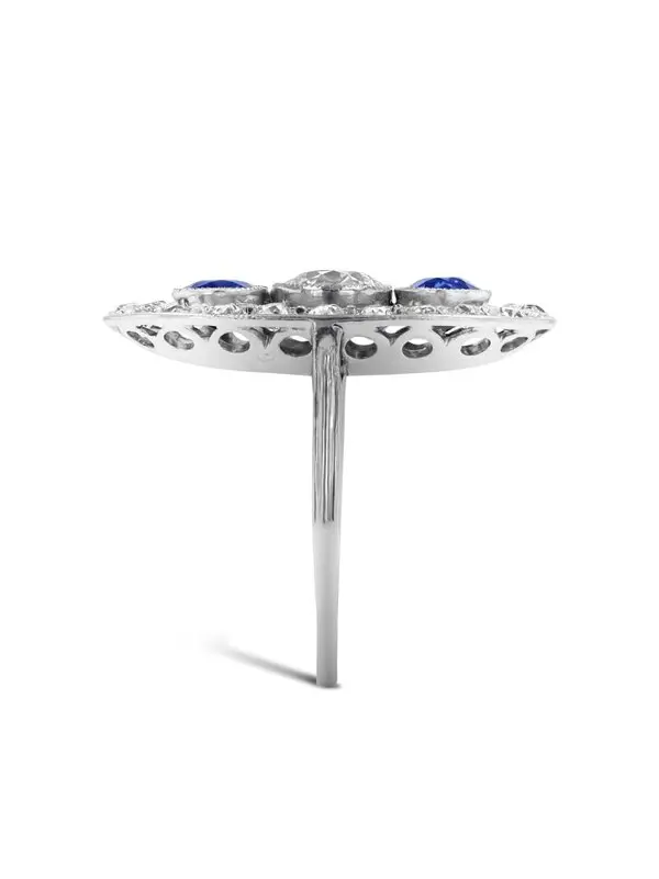 PRAGNELL 18k And Platinum Cocktail Ring