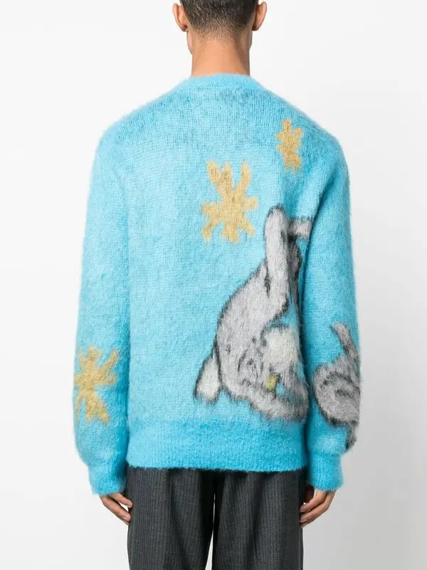 Marni Angel-motif Knitted Jumper
