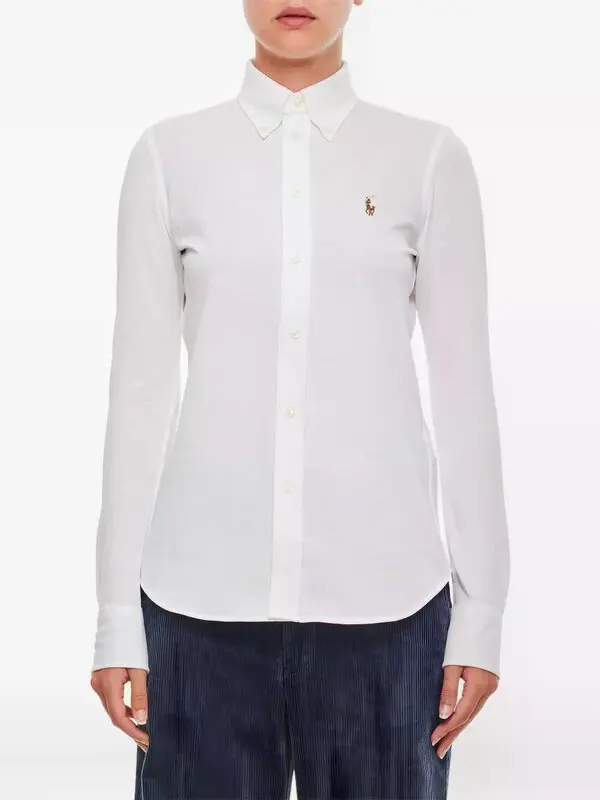 Polo Ralph Lauren Heidi Embroidered Shirt - White