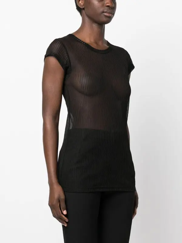 TOM FORD Sheer Crewneck T-shirt