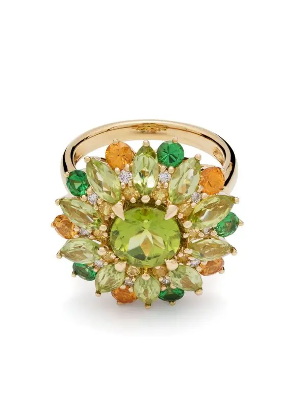 STEFERE 18kt Yellow Multi-stone Ring