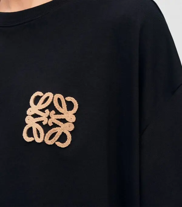 Loewe Paula's Ibiza ブラックポロシャツ Loewe Paula's Ibiza ブラックポロシャツ Loewe x Paula's Ibiza Men's