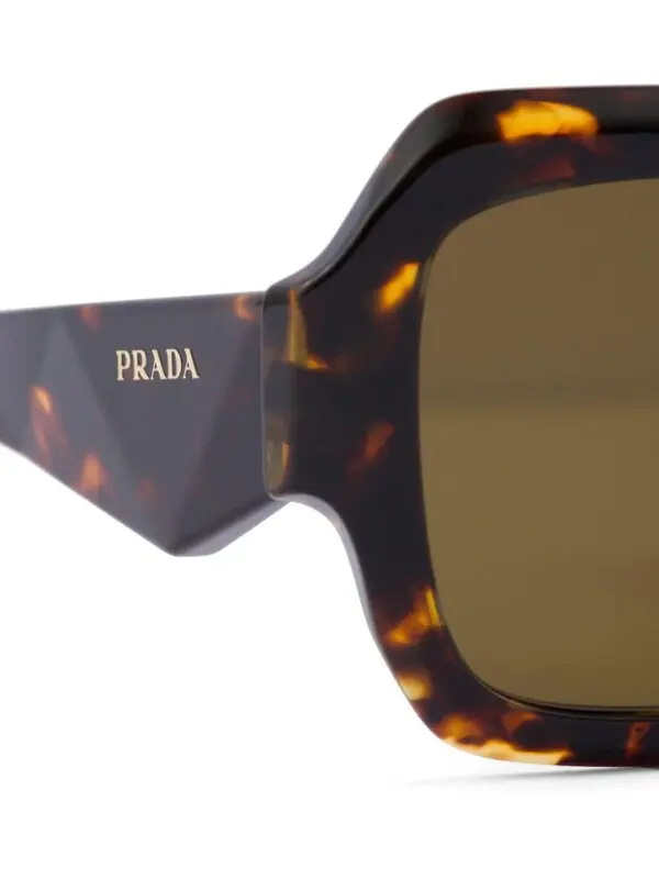 Prada Symbole Oversize-frame Sunglasses