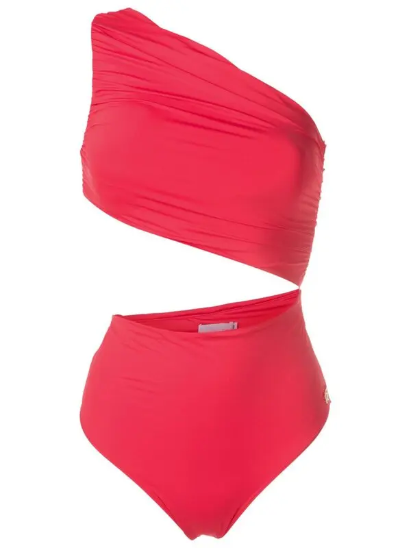 BRIGITTE Cut-out One-piece - Red