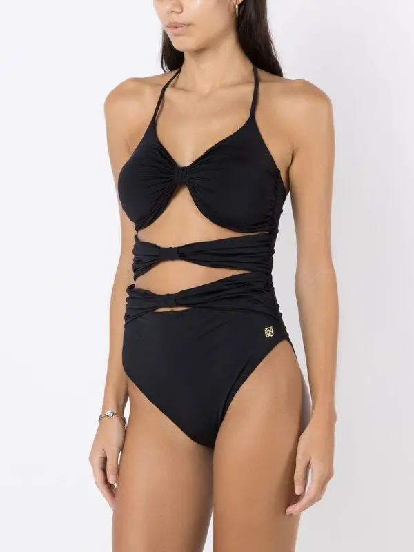 BRIGITTE Cut-out One-piece Swimsuit - Black