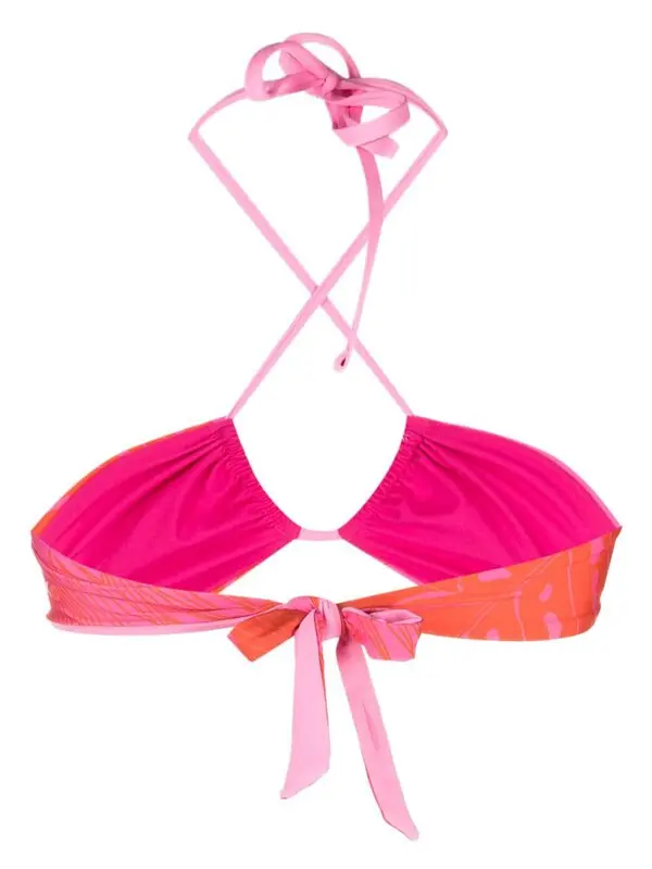 Pinko Halterneck Bikini Top