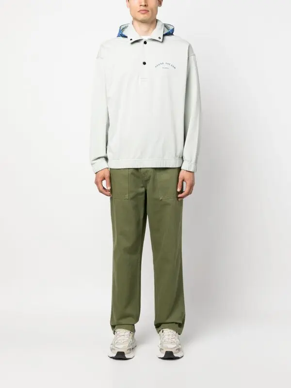 Stone Island Marina Logo-print Weathirt