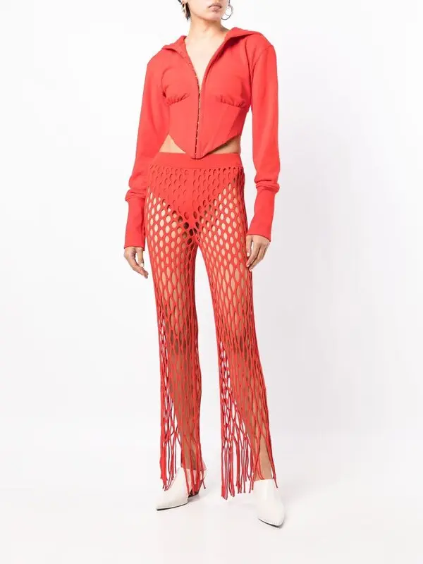 DION LEE Reef Net Trousers