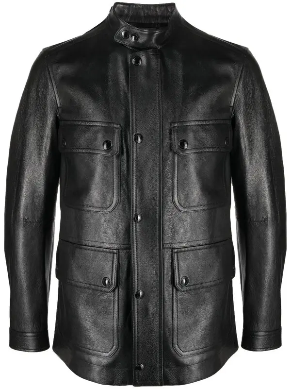 TOM FORD Zip-up Leather Jacket