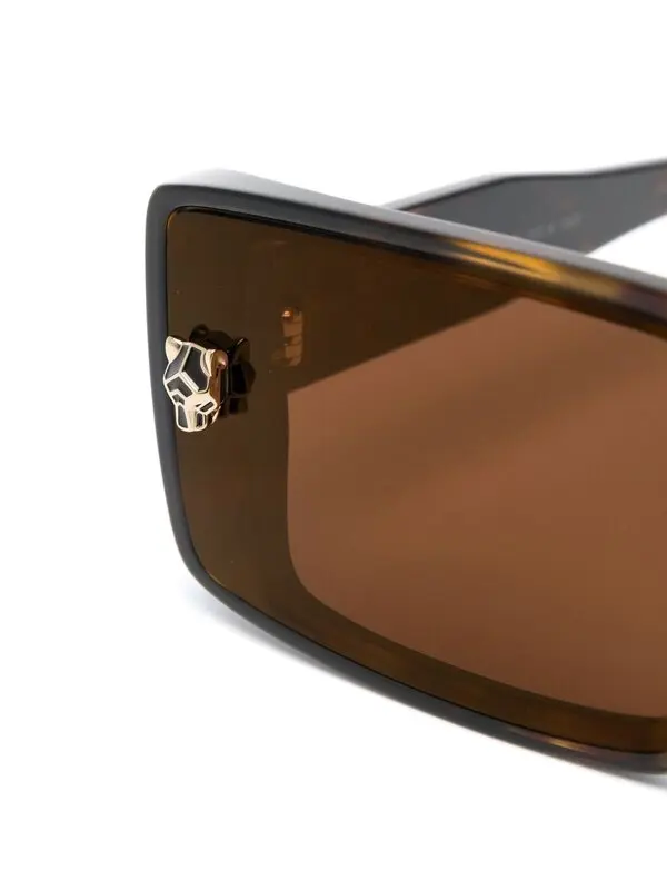 CARTIER Rectangle-frame Sunglasses