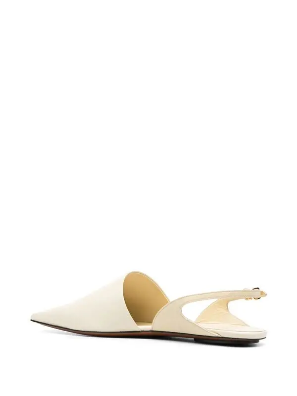 Nanushka Square-toe Slingback Mules