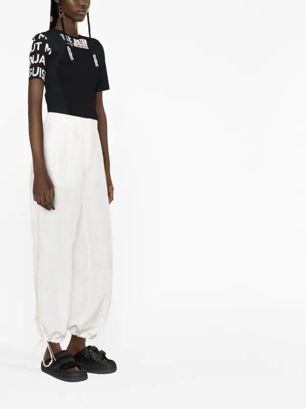 MSGM Elasticated Waist Trousers