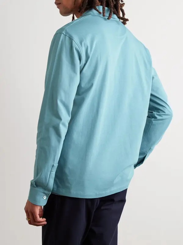 Mr P. Organic Cotton-jersey Shirt