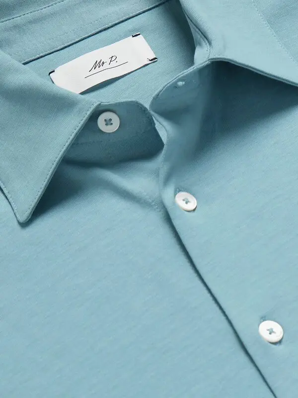 Mr P. Organic Cotton-jersey Shirt