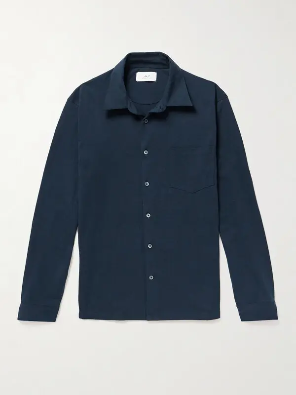 Mr P. Organic Cotton-jersey Shirt