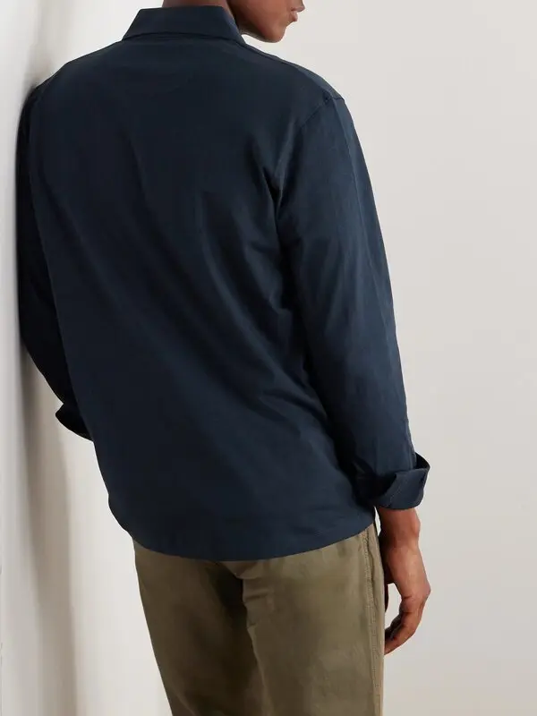 Mr P. Organic Cotton-jersey Shirt