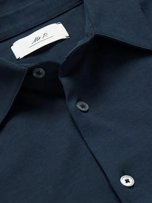 Mr P. Organic Cotton-jersey Shirt