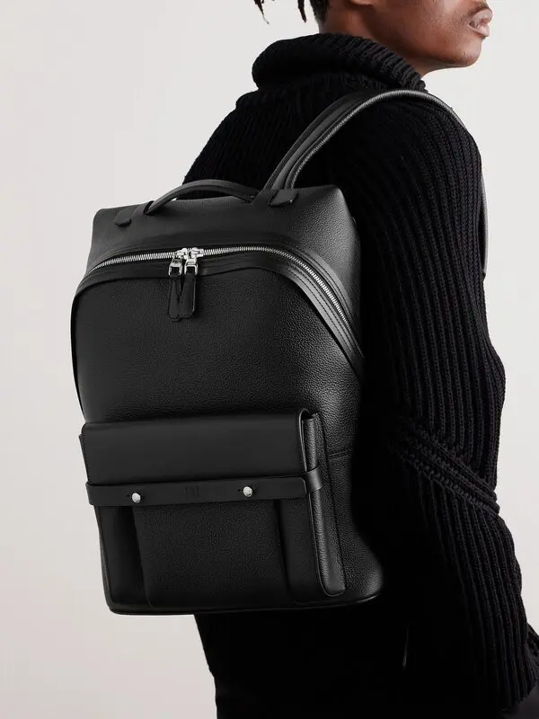 Dunhill 1893 Harness Full-grain Leather Backpack