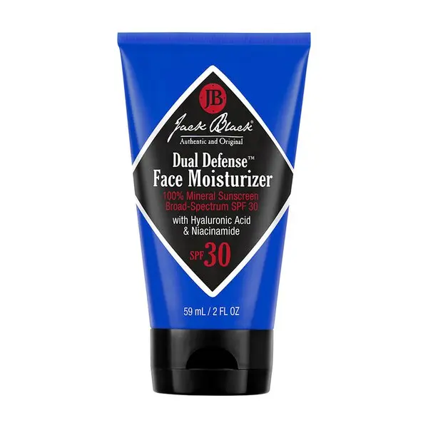 Jack Black Dual Defense Face Moisturizer 100% Mineral Sunscreen Spf 30 - One-color
