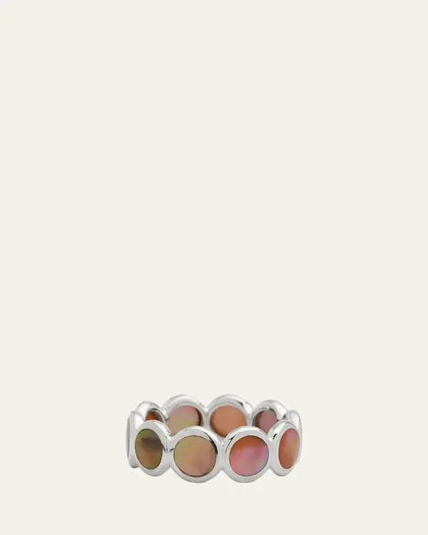 Ippolita All-around Tiny Ovals Ring - Brown Shell