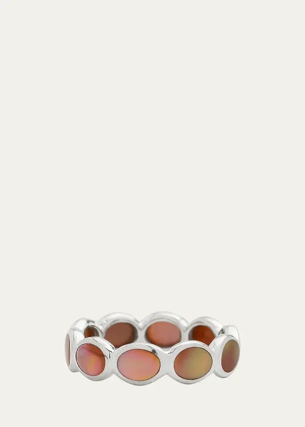 Ippolita All-around Tiny Ovals Ring - Brown Shell