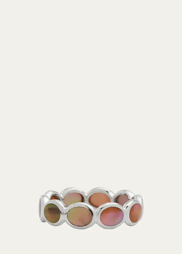 Ippolita All-around Tiny Ovals Ring - Brown Shell