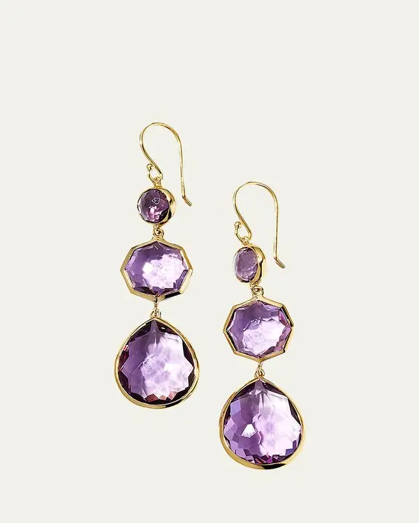 Ippolita Small Crazy 8's Dangle Drop Earrings - Amethyst