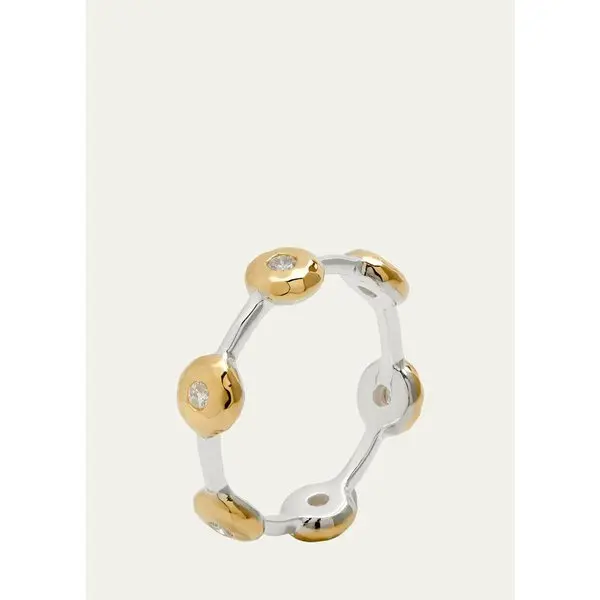 Ippolita Chimera Stardust Paparazzi Bezel Station Stack Ring