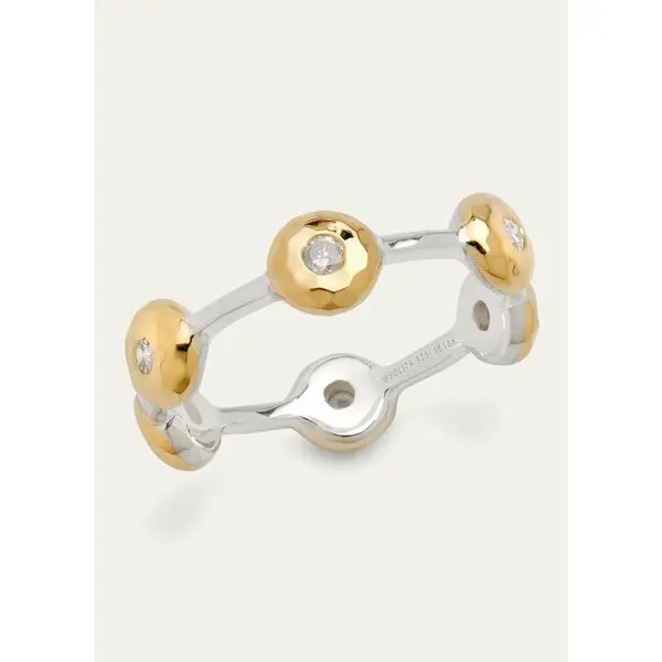 Ippolita Chimera Stardust Paparazzi Bezel Station Stack Ring