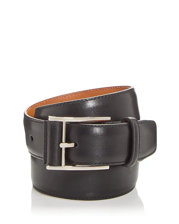 Magnanni Velaz Leather Belt - Black