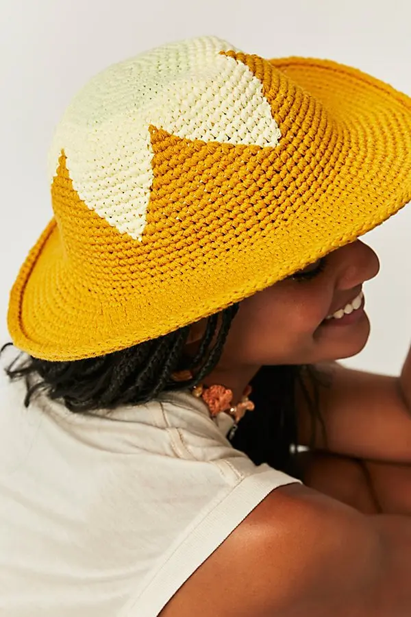 Free People Garden Grove Bucket Hat Beige Pink Orange Free People | Accessories | Free People Garden Grove Bucket  main image 2