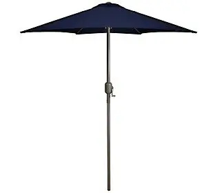 NORTHLIGHT 7.5' Market Umbrella With Hand Crank
