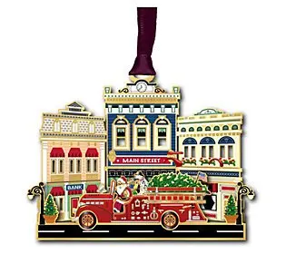 BEACON DESIGN S Main Street Firetruck Ornament - One-color