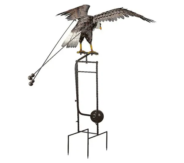 REGAL ART & GIFT Rocker Stake Eagle