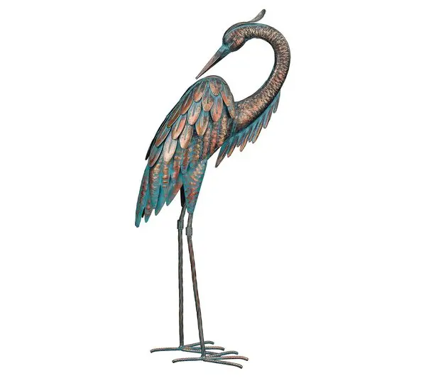 REGAL ART & GIFT Patina Heron Preening 25 - One-color